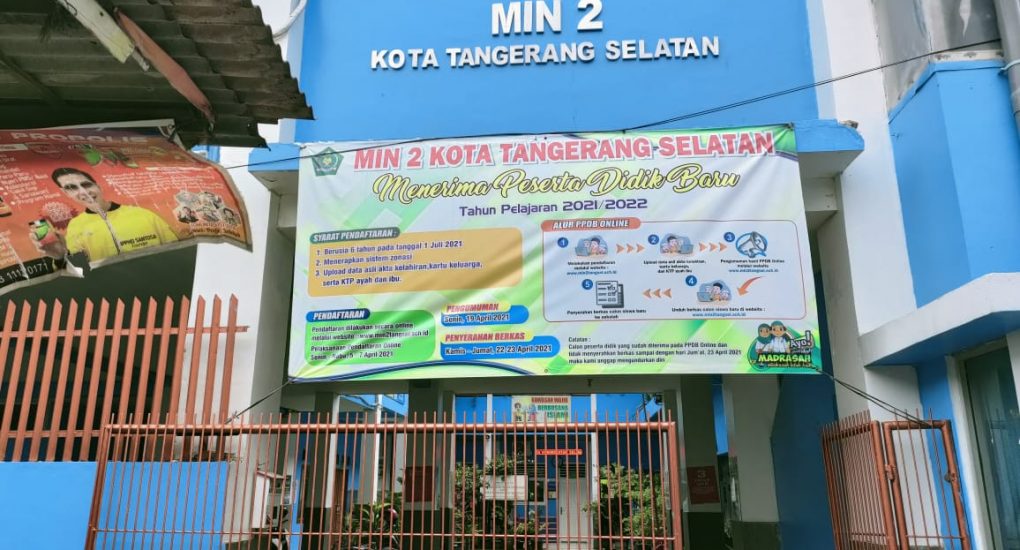 Website Resmi MIN 2 Kota Tangerang Selatan